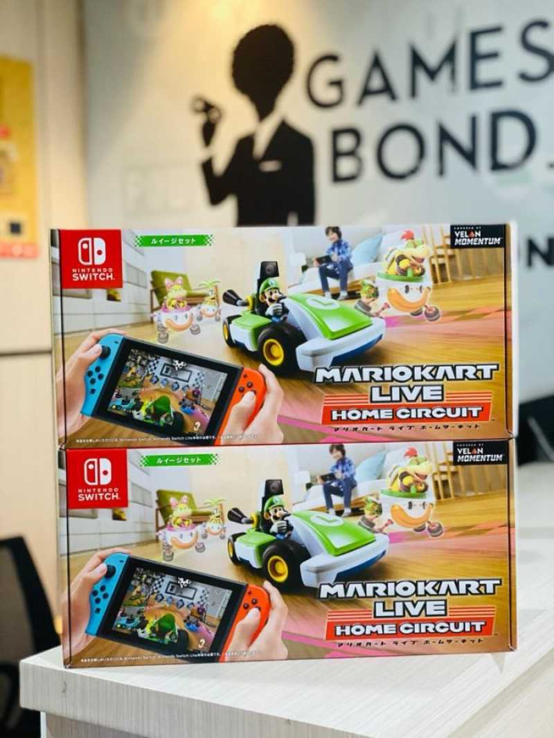 Jual Nintendo Switch Mario Kart Live Home Circuit Luigi Set di Seller ...