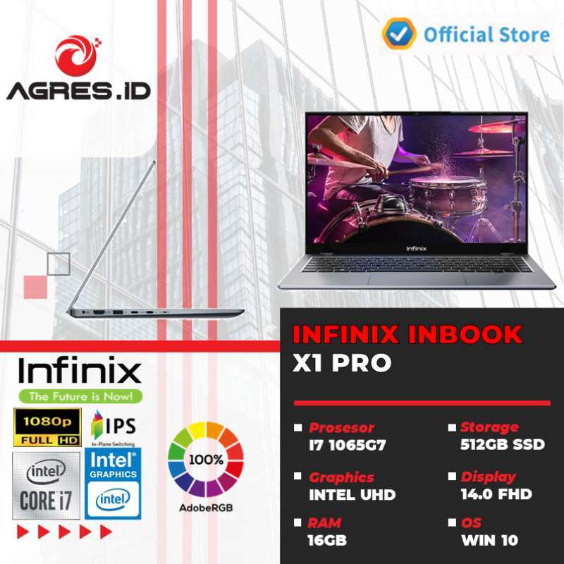 Jual Infinix Inbook X1 Pro - I7 1065g7 16gb 512ssd 14.0fhd Ips Windows ...
