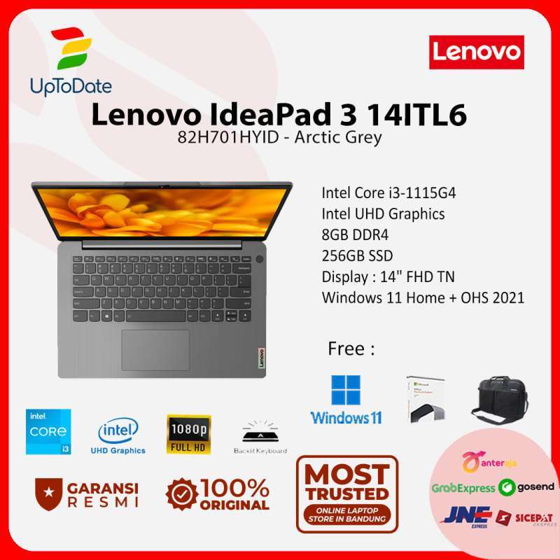 Jual Lenovo Ideapad Slim Itl I G Gb Gb Ssd Win Ohs Di Seller Up To Date
