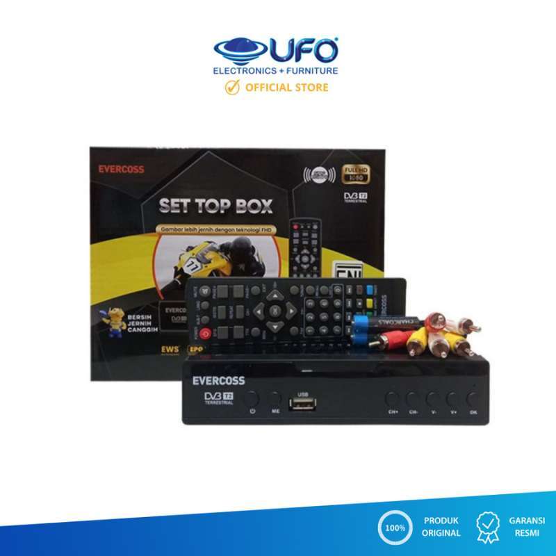 Jual Set Top Box Evercros Max Original, Murah & Diskon April 2024 | Blibli