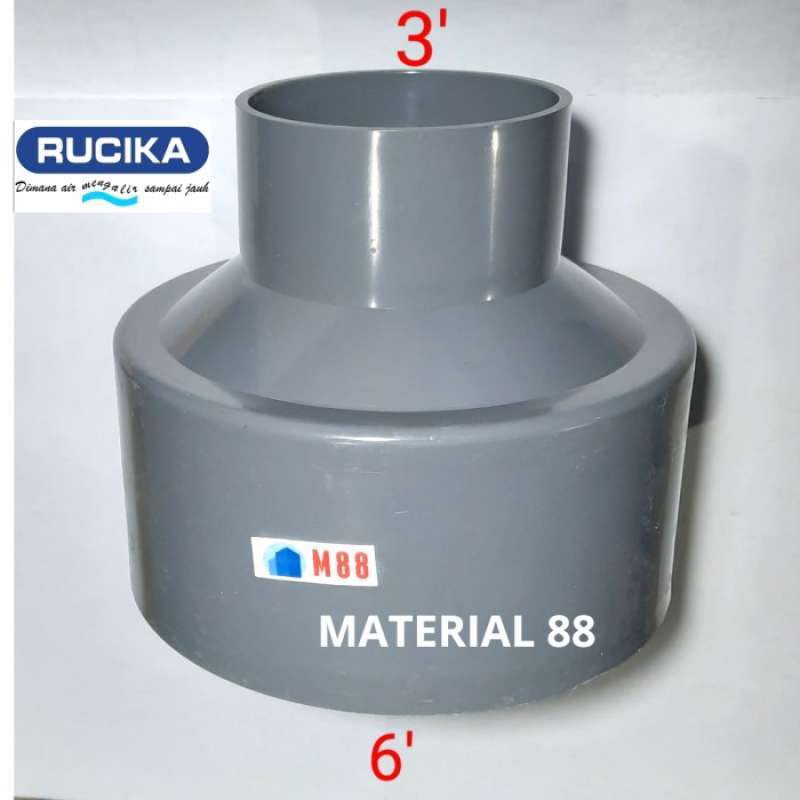 Jual Vlok Sok 6Ã—3 Inch Rucika D - Reducer Pipa Pvc 6X3 Flok Flock 6 X ...