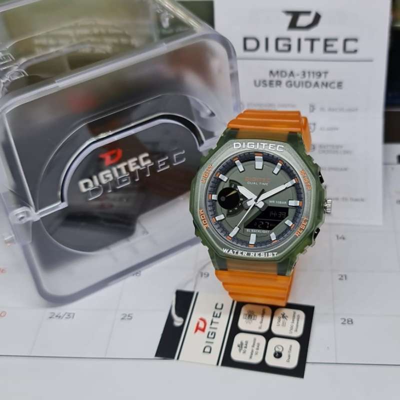 Promo Jam tangan Pria Digitec DA 2119T / 2119 / DG 3119 Original ...