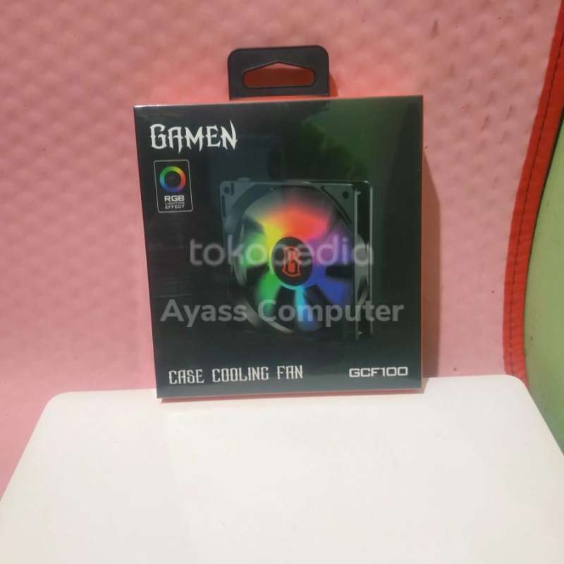 Jual Fan casing game RGB Gamen GCF100 led di Seller Ayass comp solo ...