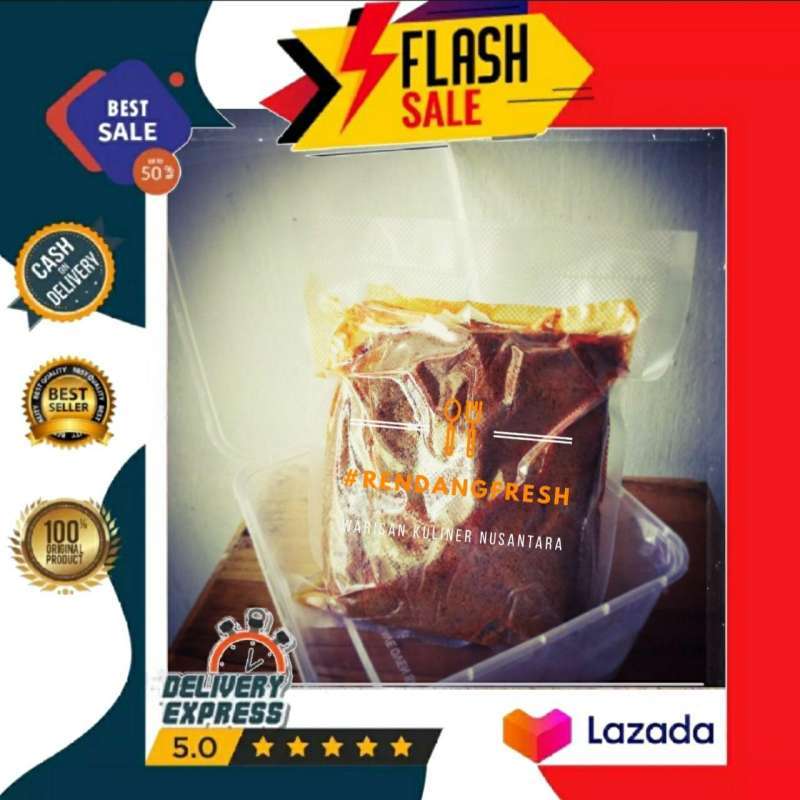 Jual Rendang Fresh Rendang Asli Padang [1000g] Di Seller ...
