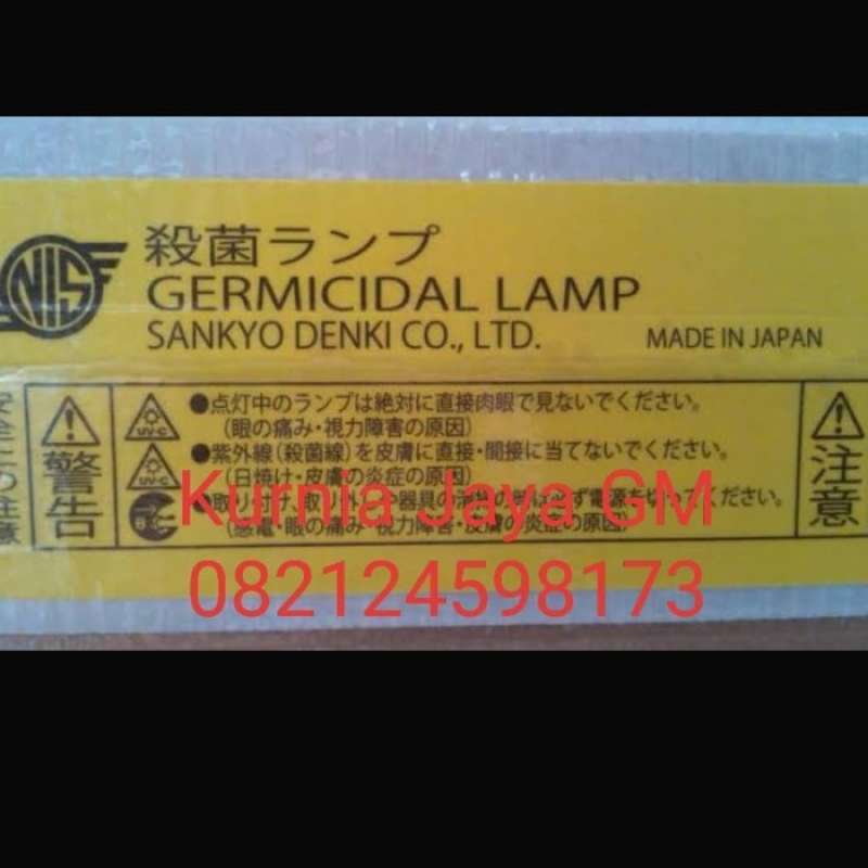 Jual Sankyo Denki Lampu Uvc Kuman 40 Watt T8 (uv Germicidal) Lampu Saja ...