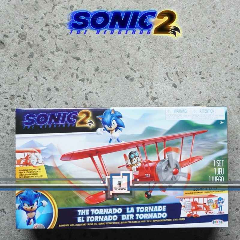 Jual Sonic The Hedgehog Movie 2 The Tornado Airplane With Sonic & Tails ...