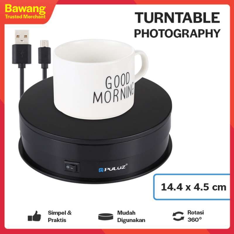 Promo Display Putar Turntable Turn Table Rotary Rotasi 360 15cm - Bisa ...