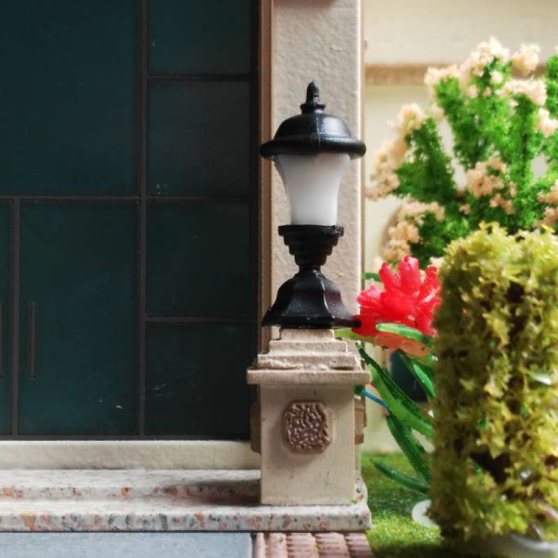 Jual 10pcs Railway Train Lamp Garden Street Light HO Scale 1:100 ...