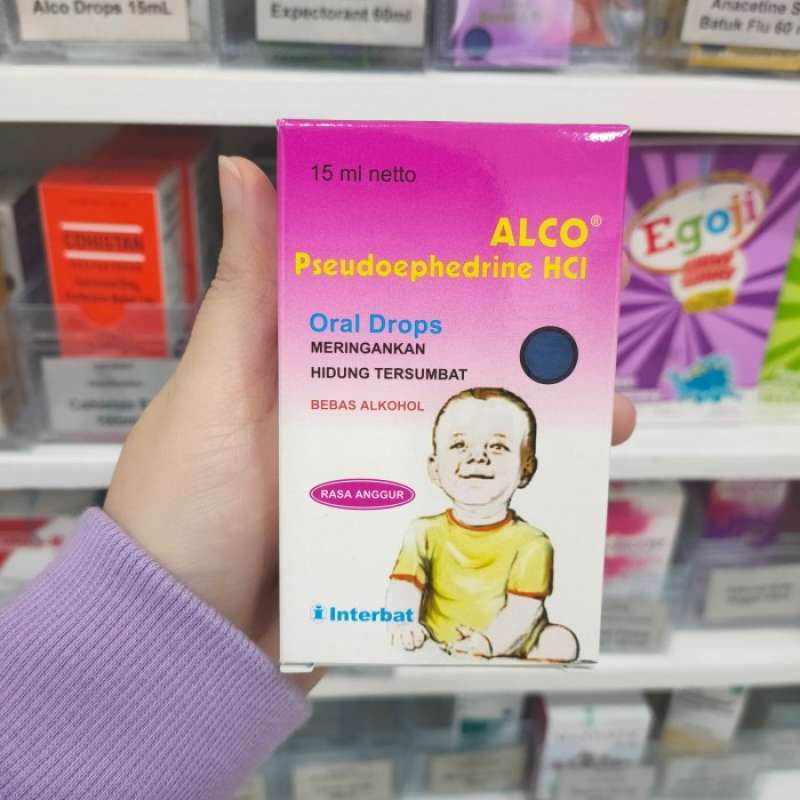Jual Alco Drops 15ml Obat Pilek Anak Original Interbat Di Seller Zafran ...