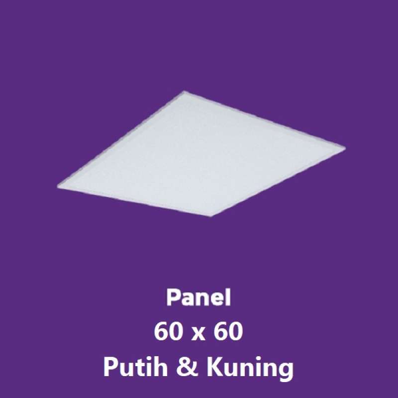 Jual Lampu Ecolink Led 36w Downlight Panel Putih 60x60 Kotak Kuning 36 ...
