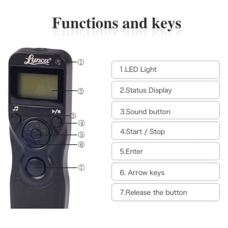 Jual Lynca Shutter Timer Remote Control Kamera Sony A100 A200 - Rm-s1am ...