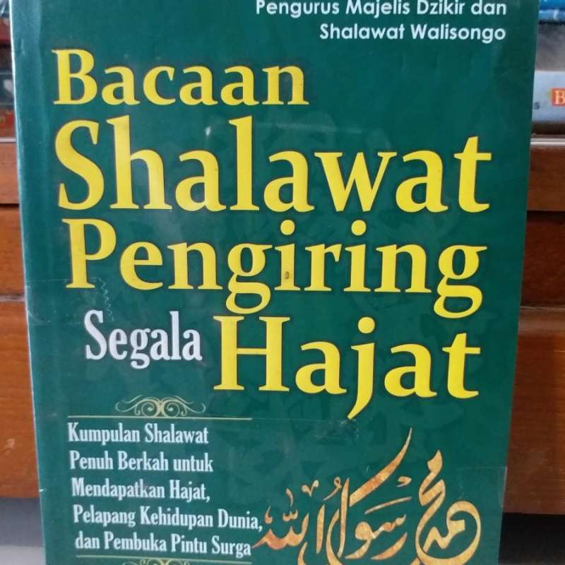 Jual Buku Langka - Bacaan Shalawat Pengiring Segala Hajat - Original di ...