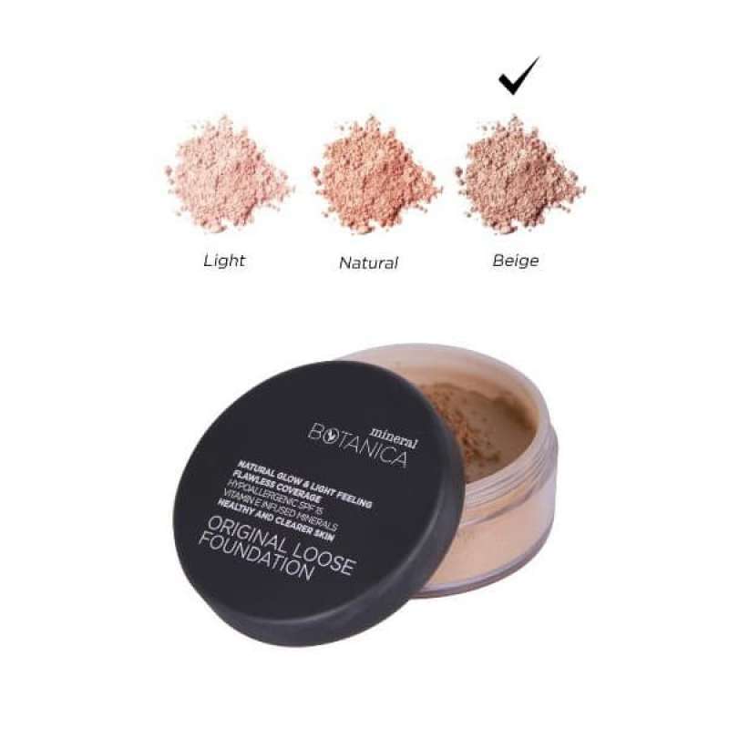 Jual Botanica Original Loose Powder Foundation Beige 15G / Bedak di ...