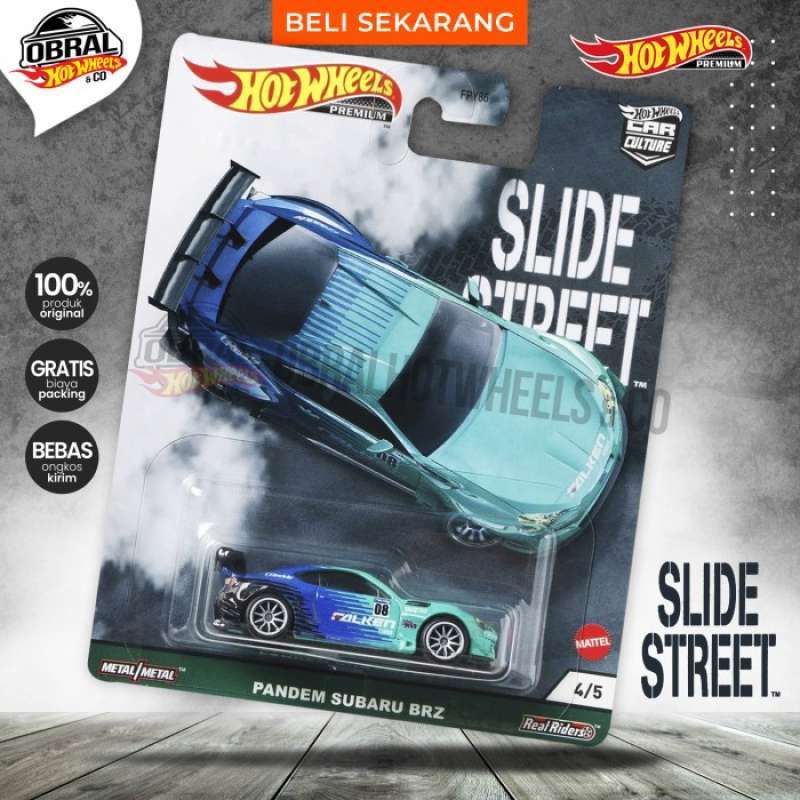 Jual Hot Wheels Slide Street - Pandem Subaru Brz di Seller DENTA TOYS ...