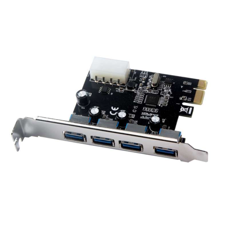 Promo 4 Ports PCI-E to USB3.0 HUB PCI Express Expansion Card for ...