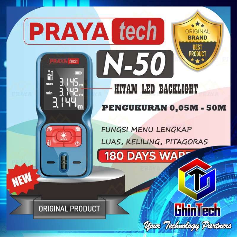 Jual Meteran Laser Digital / Laser Distance Meter / Alat Ukur Jarak ...