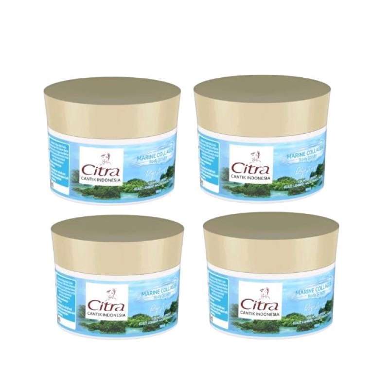 Jual Citra Marine Collagen Body Scrub Varian Raja Ampat 100ml 4 Pc Di 8440