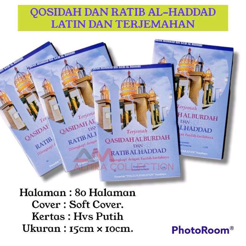 Promo Burdah dan Ratib Alhaddad lengkap terjemah dan Latin Diskon 20% ...