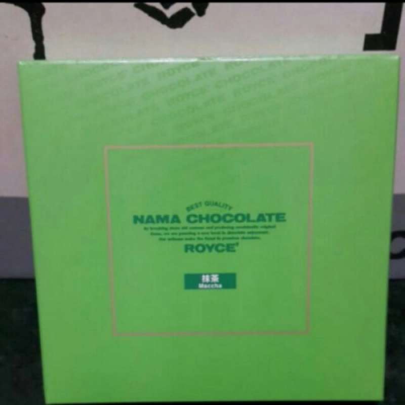 Jual ROYCE CHOCOLATE NAMA MACCHA MATCHA (GREEN TEA) di Seller Uranus ...