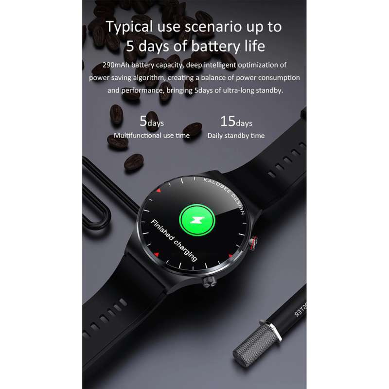 Promo Skmei Kalobee Smartwatch Sport Health Monitoring Leather Strap ...