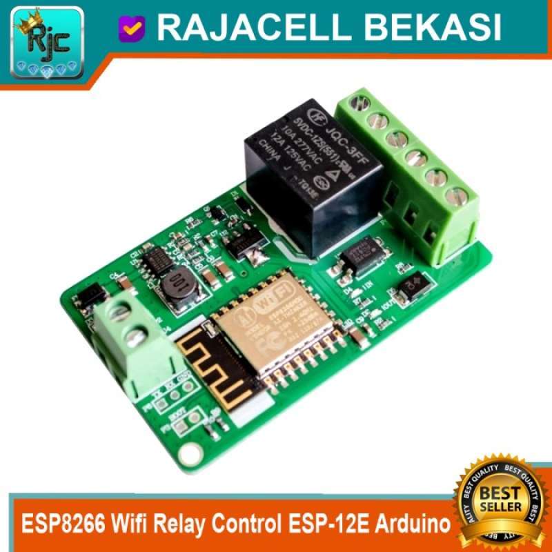Promo Esp8266 Wifi Relay Control Kendali Relay Melalui Wifi Esp-12E ...