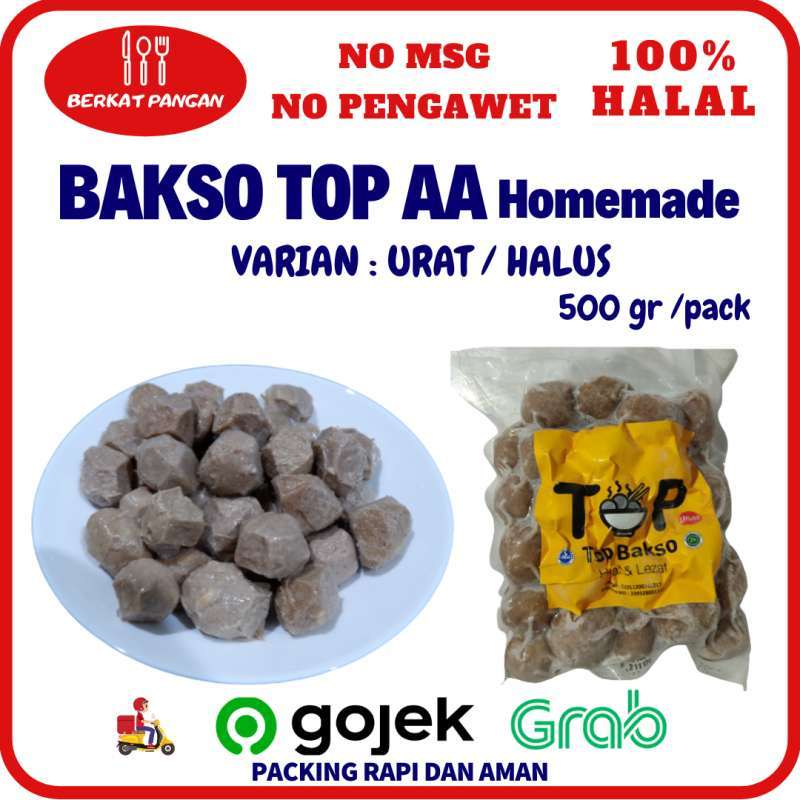 Jual Bakso Daging Sapi AA Halus di Seller Berkat Pangan - Melati Mas ...