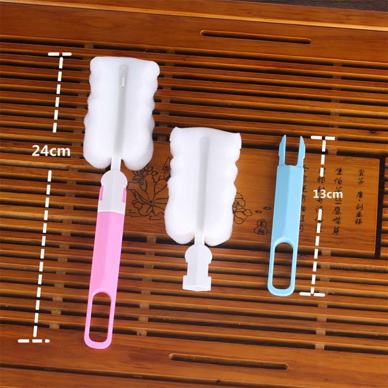 Promo Sikat Spon Cuci Busa Pembersih Botol Dot Bayi Anak Gelas Tumbler ...