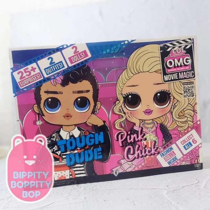Promo Lol Surprise Omg Movie Magic 2 Pack Tough Dude And Pink Chick ...