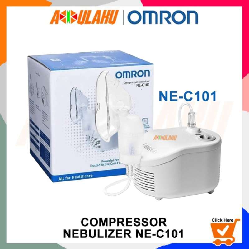 Jual OMRON COMPRESSOR NEBULIZER NE C28 KOMPRESOR NEBULASI ALAT INHALASI ...