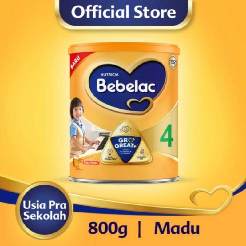Jual Bebelac 4 Bebelac4 Madu 800gr Nutricia Susu Formula Di Seller ...