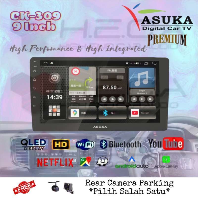 Promo ASUKA CK-309 Premium Head Unit 9 Inch Android Tape Mobil CK309 ...