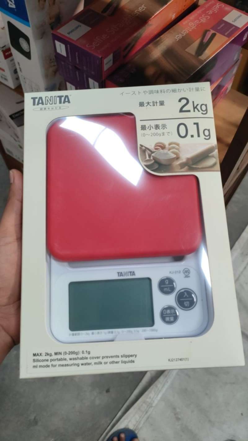Promo Timbangan Dapur Digital 0.1 Gram/2 Kg Tanita Kj 212 Original Diskon 23% di Seller TB Pojok ...