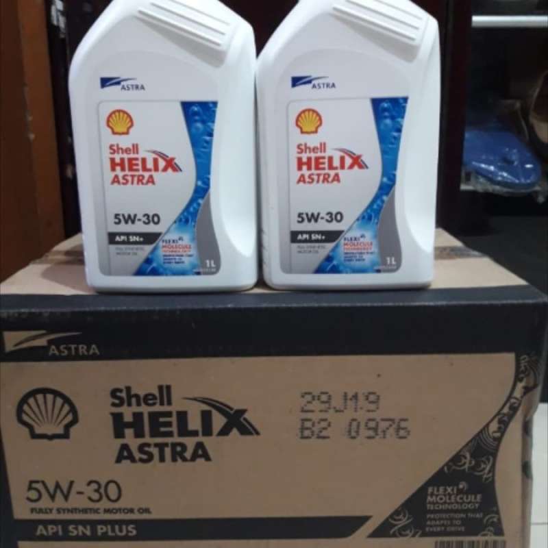Promo Oli Mesin Shell Astra Sae 5W30 Diskon 23% di Seller Mandala ...