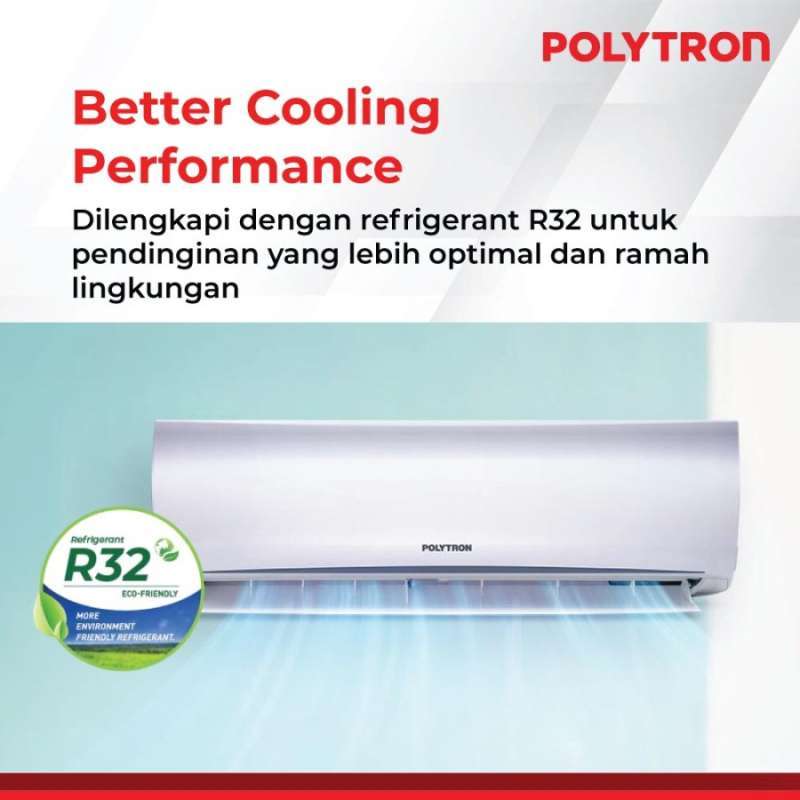 Promo Polytron Pac 09vh Ac Split Standar 1 Pk Deluxe 2 Low Watt [unit ...