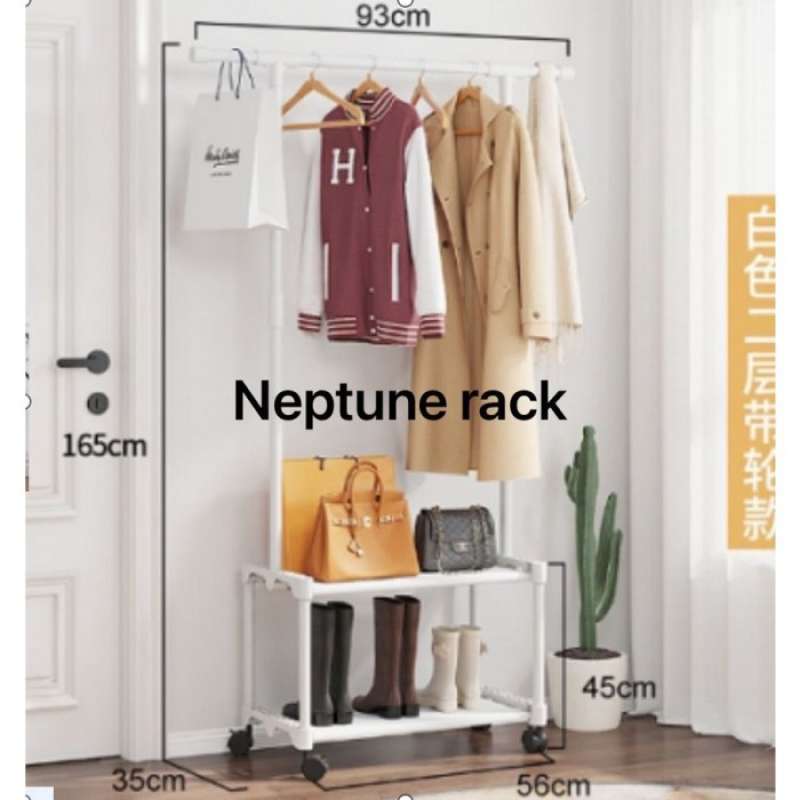 Promo NEPTUNE RACK - STAND HANGER - RAK GANTUNG BAJU-RAK PENYIMPAN BAJU ...