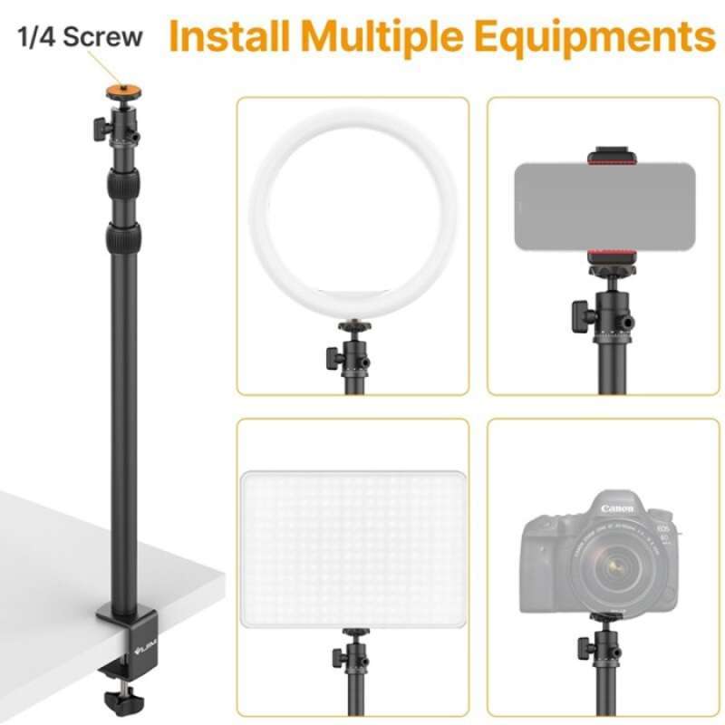 Promo Ulanzi Vijim Ls03 Desk Mount Stand For Light Hp Camera Bracket ...