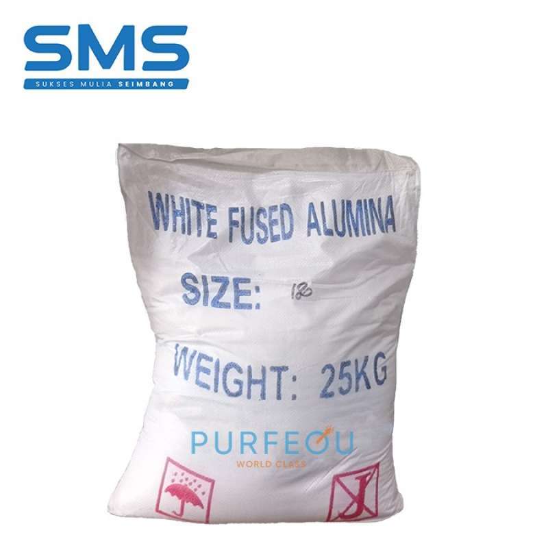 Jual WHITE ALUMUNIUM OXIDE / ALUMINA OXIDA MESH 180 AL2O3 GRADE A -25KG ...