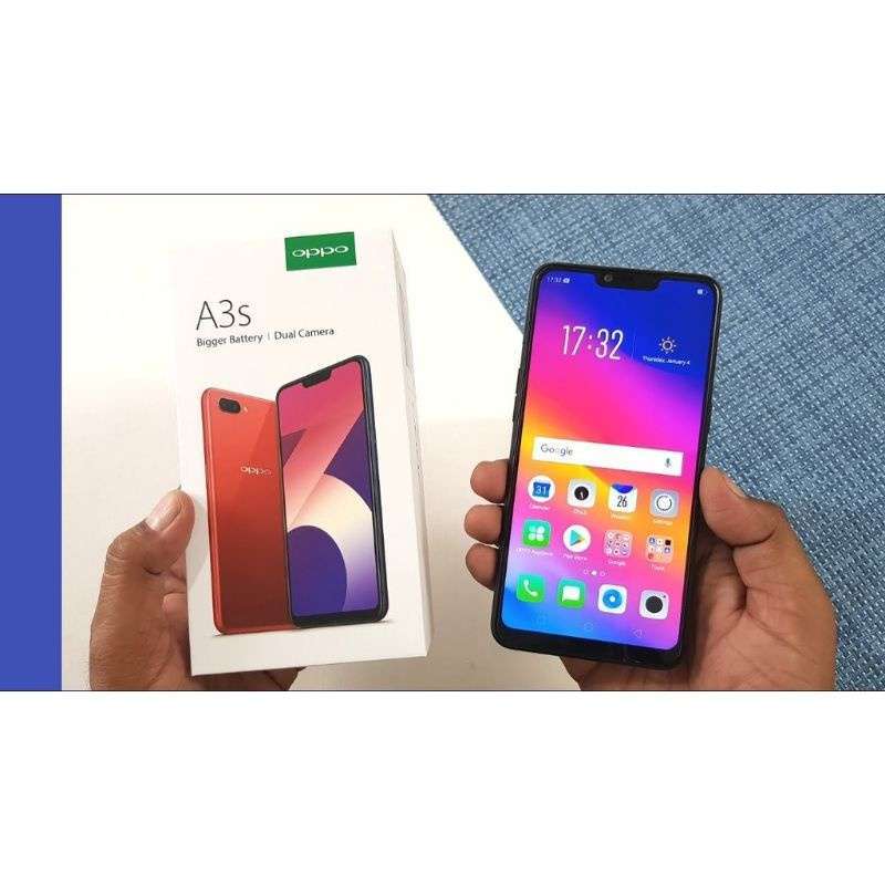 Promo Hp Oppo A3s 6/128 Gb Fullset Garansi 1 Tahun - Biru Diskon 16% Di ...