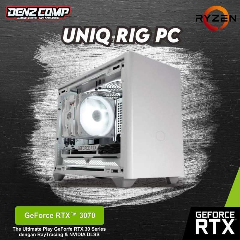 Jual UNIQ RIG PC | RYZEN 7 5700X | RTX 3070 | NVMe 2TB | DDR4 32GB di ...