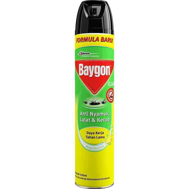 Jual BAYGON AEROSOL FRESH SCENT/KNG 600 ML di Seller PAMELLA ...
