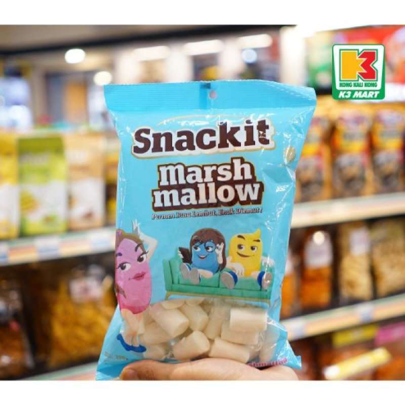 Promo Snackit Marshmallow American Besar 200Gr Diskon 5% di Seller ...