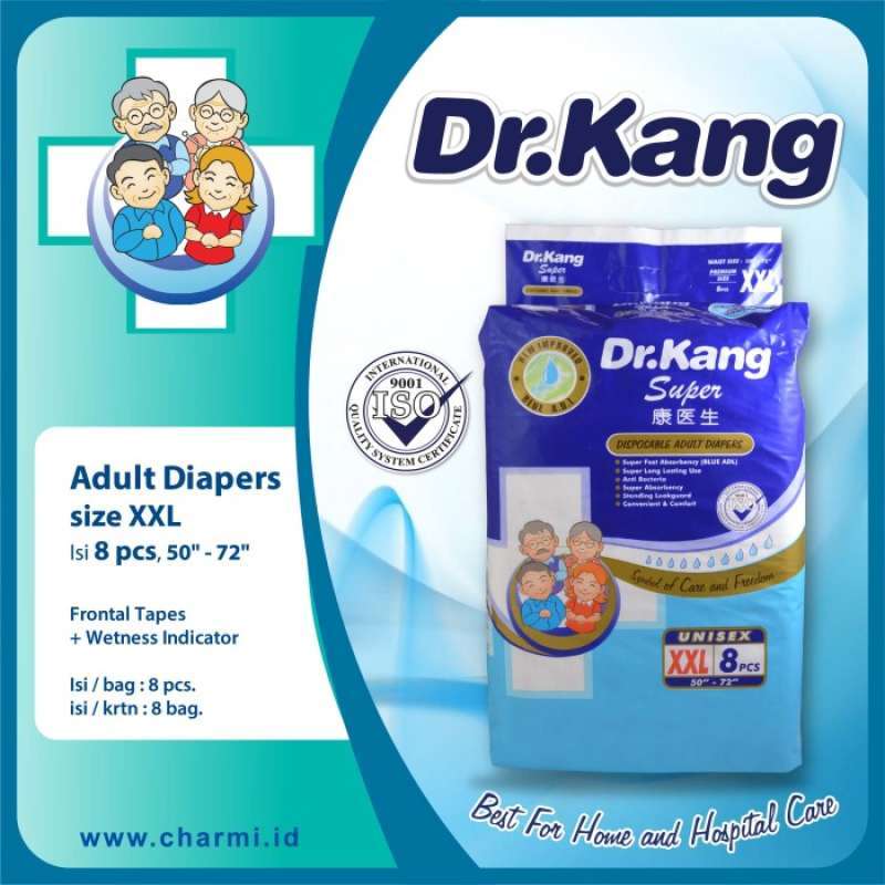 Jual DR.KANG Diapers/Popok Dewasa XXL8 di Seller Humaira Healthy Care ...