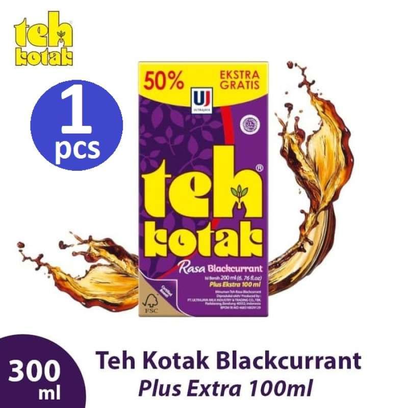 Jual TEH KOTAK ULTRA RASA BLACKCURRANT 300 ml ( HARGA SATUAN ) di ...
