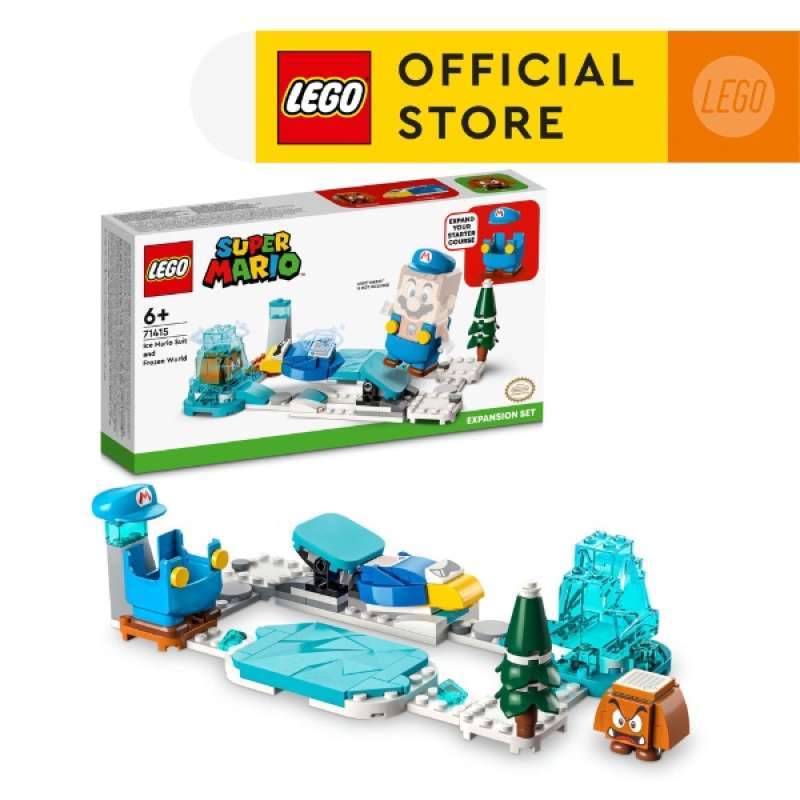 Promo Lego Super Mario 71415 Ice Mario Suit And Frozen World Expansion ...