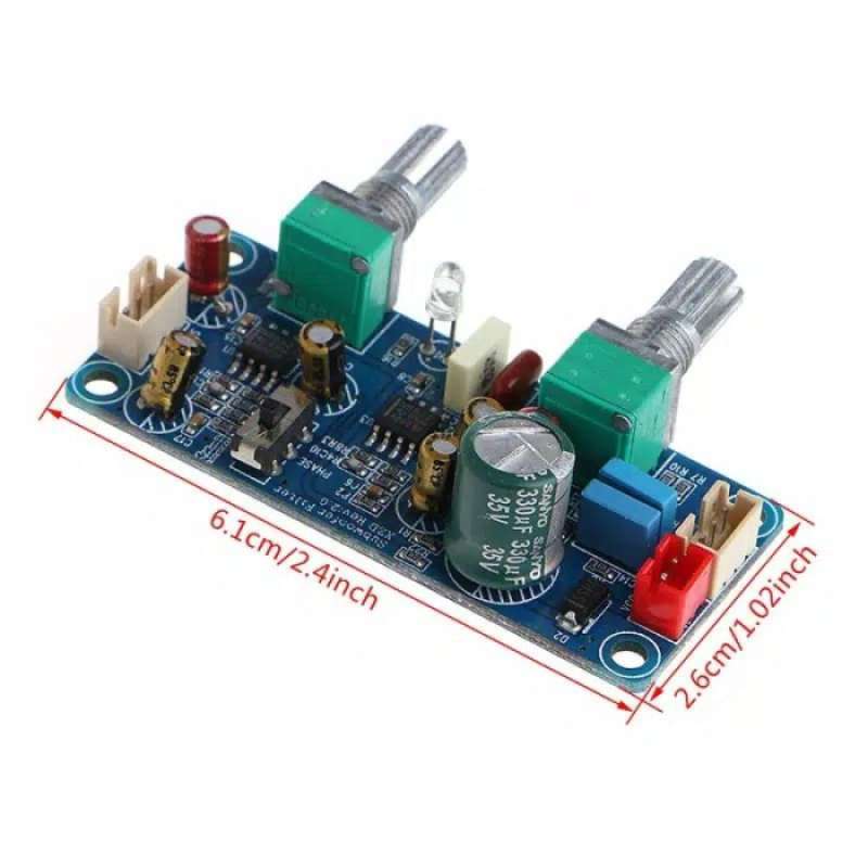 Jual Limited Single Power Dc 9-32v Low Pass Filter Bass Subwoofer Pre ...