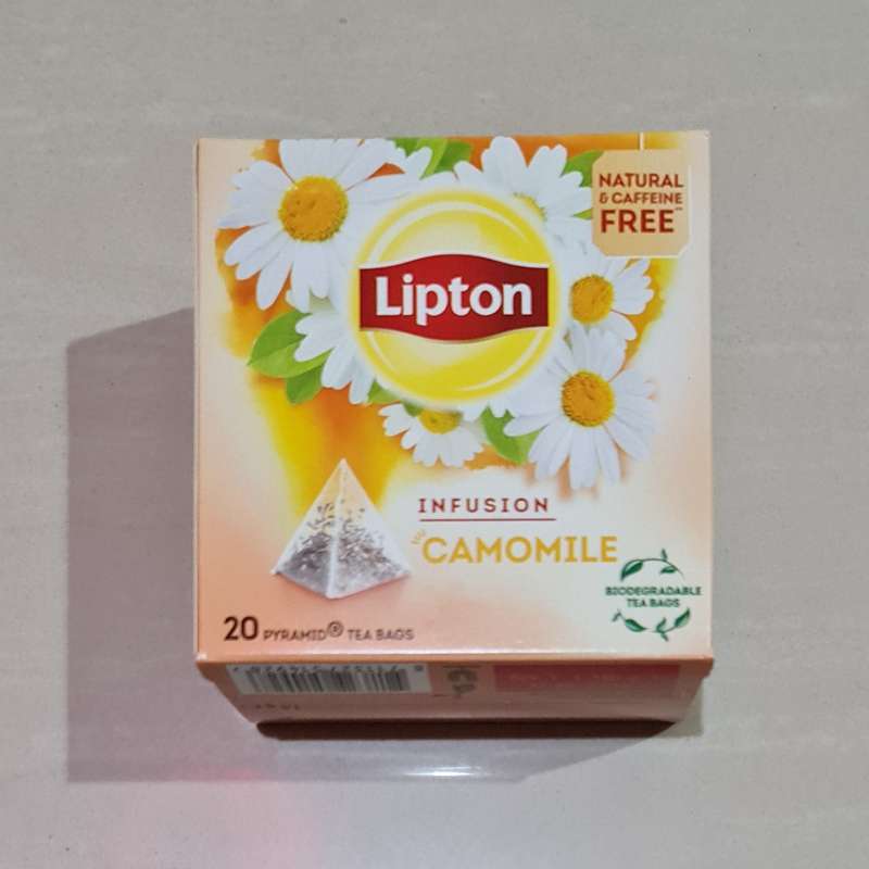 Jual Lipton Infusion Camomile Pyramid Tea Bags 20 X 0.7 Gram Di Seller ...