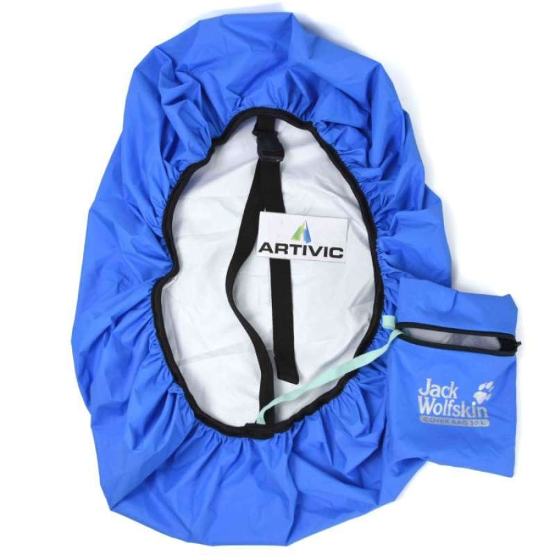 Promo Rain Cover Tas / Cover Bag Carrier merk TNF/JWS 80L Murah Diskon ...