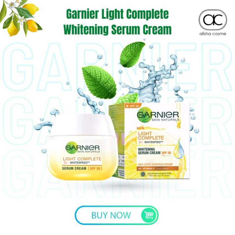 Jual Garnier Light Complete Whitening Serum Cream di Seller Alisha ...
