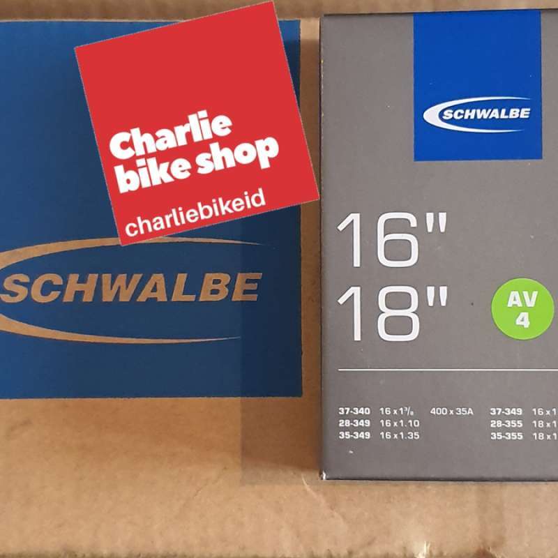 Jual Ban Dalam Schwalbe Av4 16 - 349 Pentil Besar Brompton Pikes Trifold Di Seller Spare Part ...