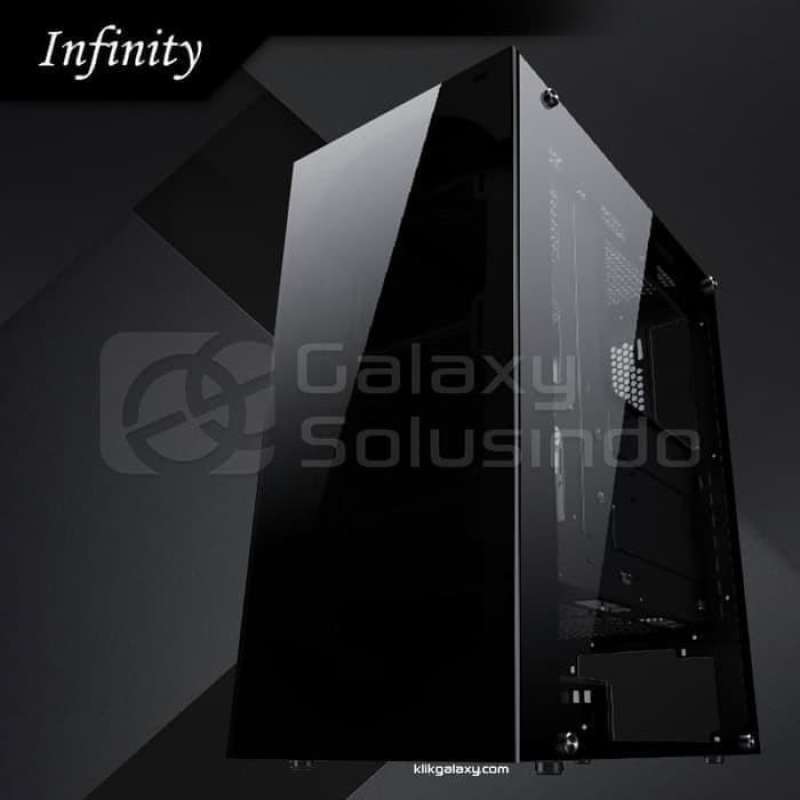 Jual Infinity Pandora Temperred Glass Gaming Case - Include 2x20cm Argb ...